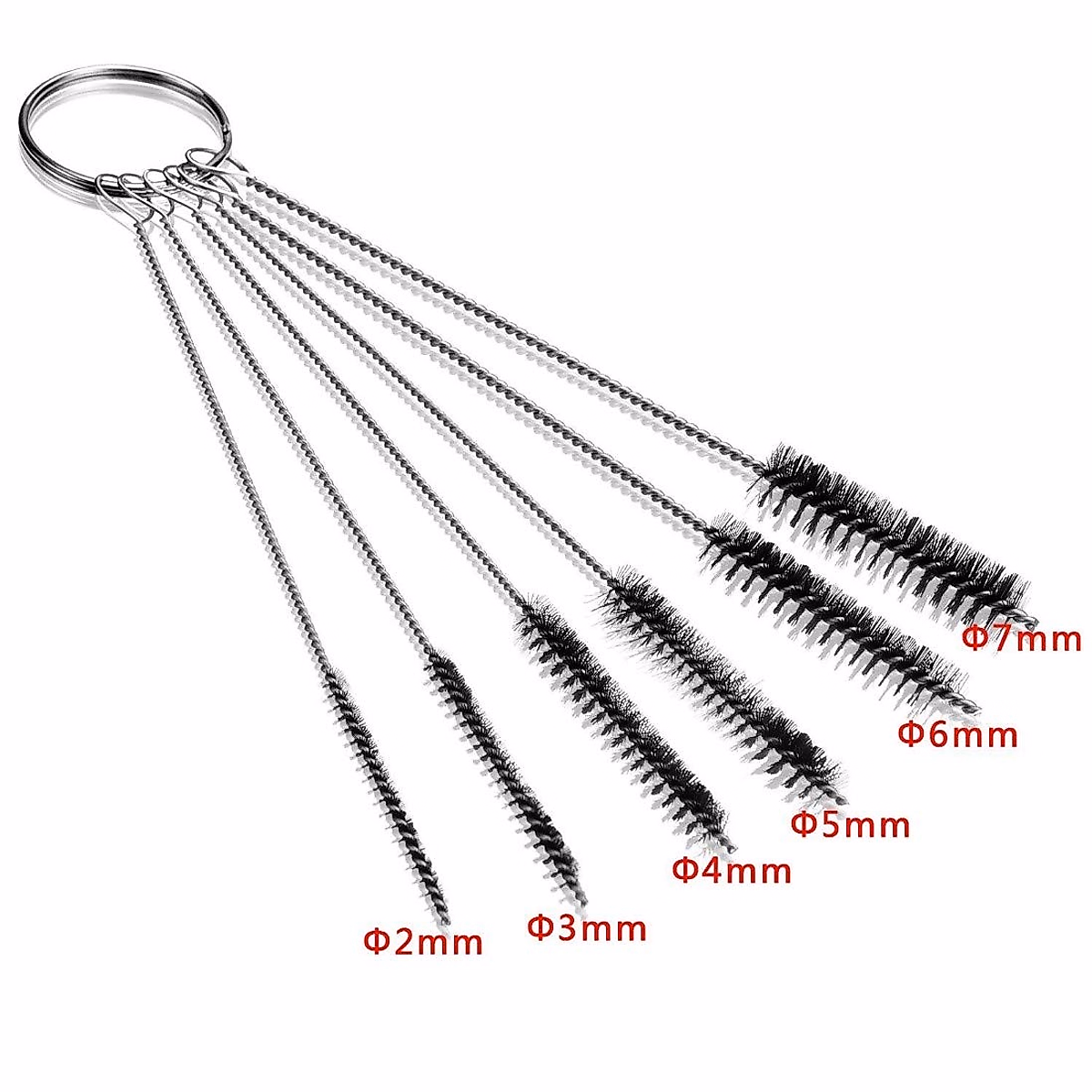 DIY Crafts 17 Pc HVLP Spray Gun Cleaning Maintenance Kit Brush Wire Lubricant Cleaner Spray Gun Cleaning Set for HVLP Gravity, Suction, Detail Paint Guns, Airbrush (Design No # 3, Maintenance Kit)