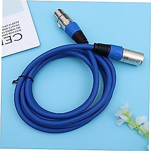 JOINPAYA Pro Devices Cable Headphones Microphone Cable to Aux Mic Cable Aux to Cable Microphone Wire Cord Microphone for Headset Mic to Aux Cable Microphone Cable HiFi Instrument Cable USB