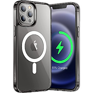 Clear for iPhone 14 Pro Max Case Compatible with Magsafe Military Grade Tested Hard PC with Soft Edges Cover Slim Shockproof Case for 14 Pro Max 6.7 Inch Clear