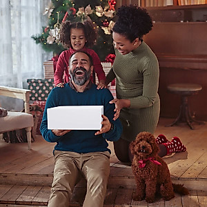 White Gift Box 12" x 6" x 4" with Magnetic Closure Lid Gift Box for Presents,Bridesmaid Gifts Box,Cute Box,Birthday Gift box,Luxury for Gift Packaging, Magnetic Gift Box for Wrapping Gifts (White)