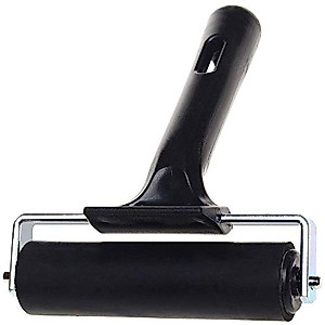 4-Inch Rubber Brayer Roller for Printmaking, Great for Gluing Application Also. (Original Version)
