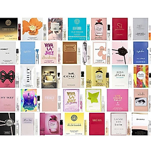 12 Top Selling Perfume Sample Vial Discovery Set - Best Rated Lot High End Designer Fragrance Sampler for Women