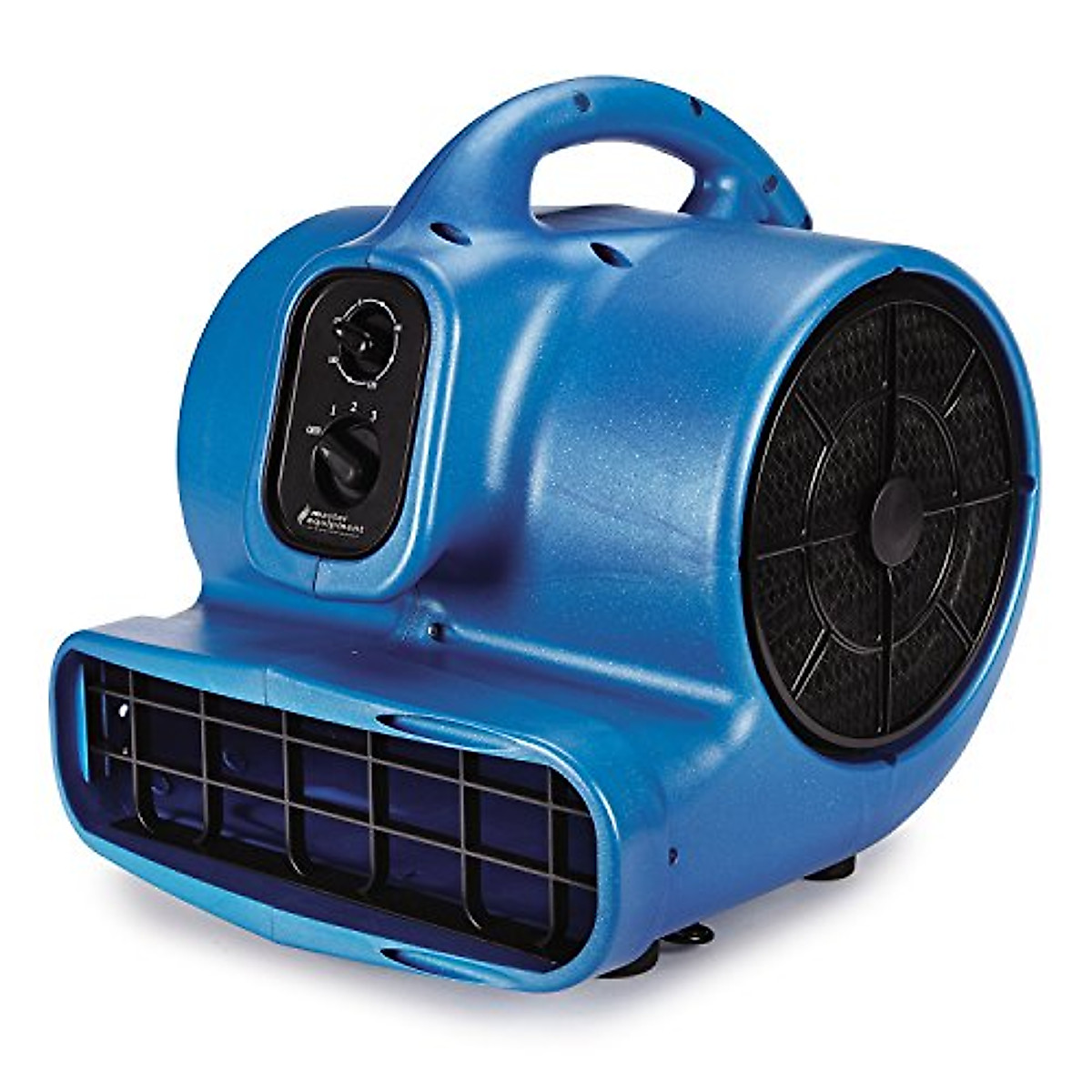 Master Equipment PetEdge Blue Force Air Dryer with Cage – Quiet Pet Fur Dryer Offers 3 Speeds Up to 2,000 CFM, 0.33 HP