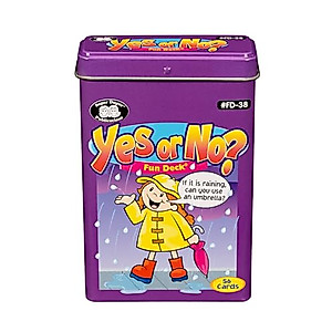 Super Duper Publications | Yes or No? Fun Deck Flash Cards | Educational Learning Resource for Children