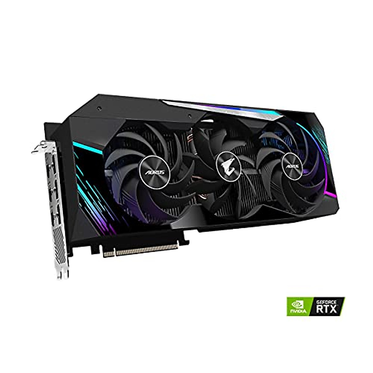 Gigabyte AORUS GeForce RTX 3080 Ti Master 12G Graphics Card, Max Covered Cooling, 12GB 384-bit GDDR6X, GV-N308TAORUS M-12GD Video Card
