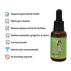 Dr. Judy Morgan's Dental Health Formula for Dogs & Cats, 1 fl oz (30 ml)