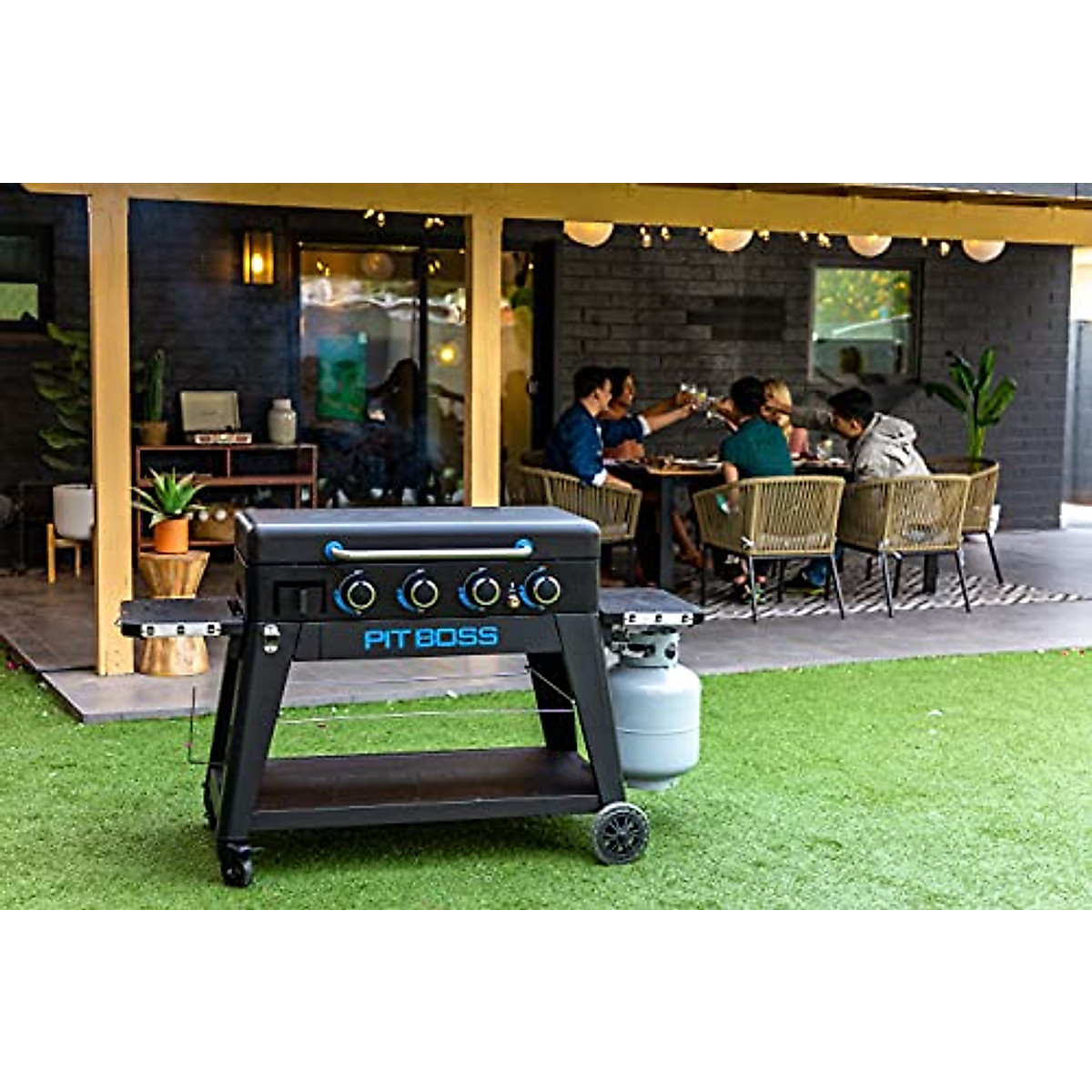 Pit Boss Ultimate Gas 4 Burner Non-Stick Lift-Off Griddle