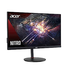 Acer Nitro XV272U Pbmiiprzx 27" WQHD (2560 x 1440) IPS G-SYNC Compatible Monitor, 144Hz, 1ms VRB, VESA Certified DisplayHDR400, DCI-P3, Delta E<2
