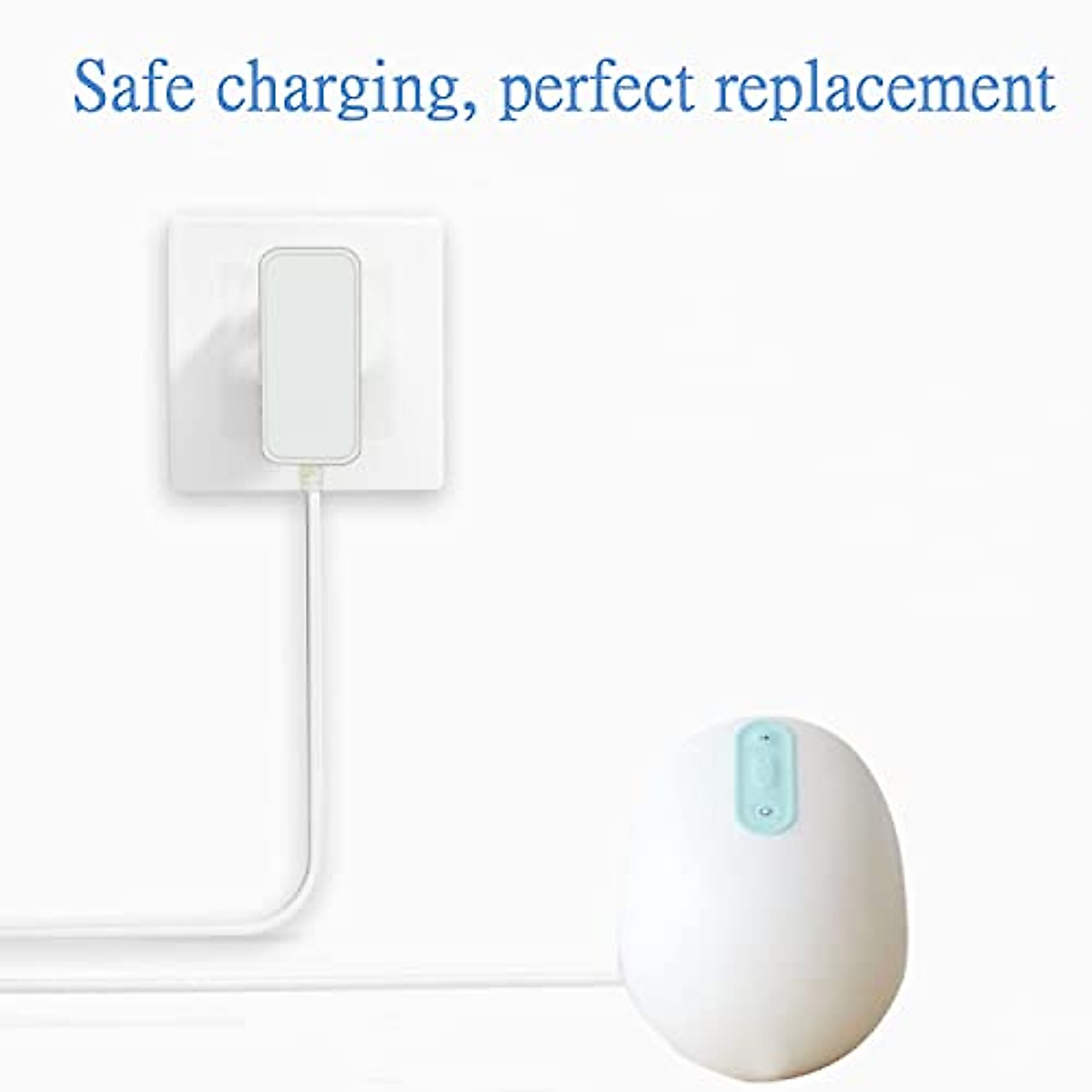 5V 3A Replacement Charger for Willow Breast Pump Generations 1, 2, and 3 Power Cord, Compatible with Willow Electric Breast Pump Exclusively Charging Cable