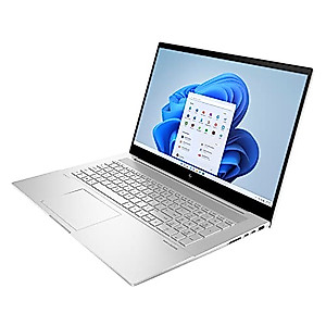 HP Envy 17t-cr00 Home & Business Laptop (Intel i7-1260P 12-Core, 32GB RAM, 1TB PCIe SSD, Intel Iris Xe, 17.3" 60Hz Touch Full HD (1920x1080), WiFi, Bluetooth, Backlit KB, Win 11 Pro) with Hub