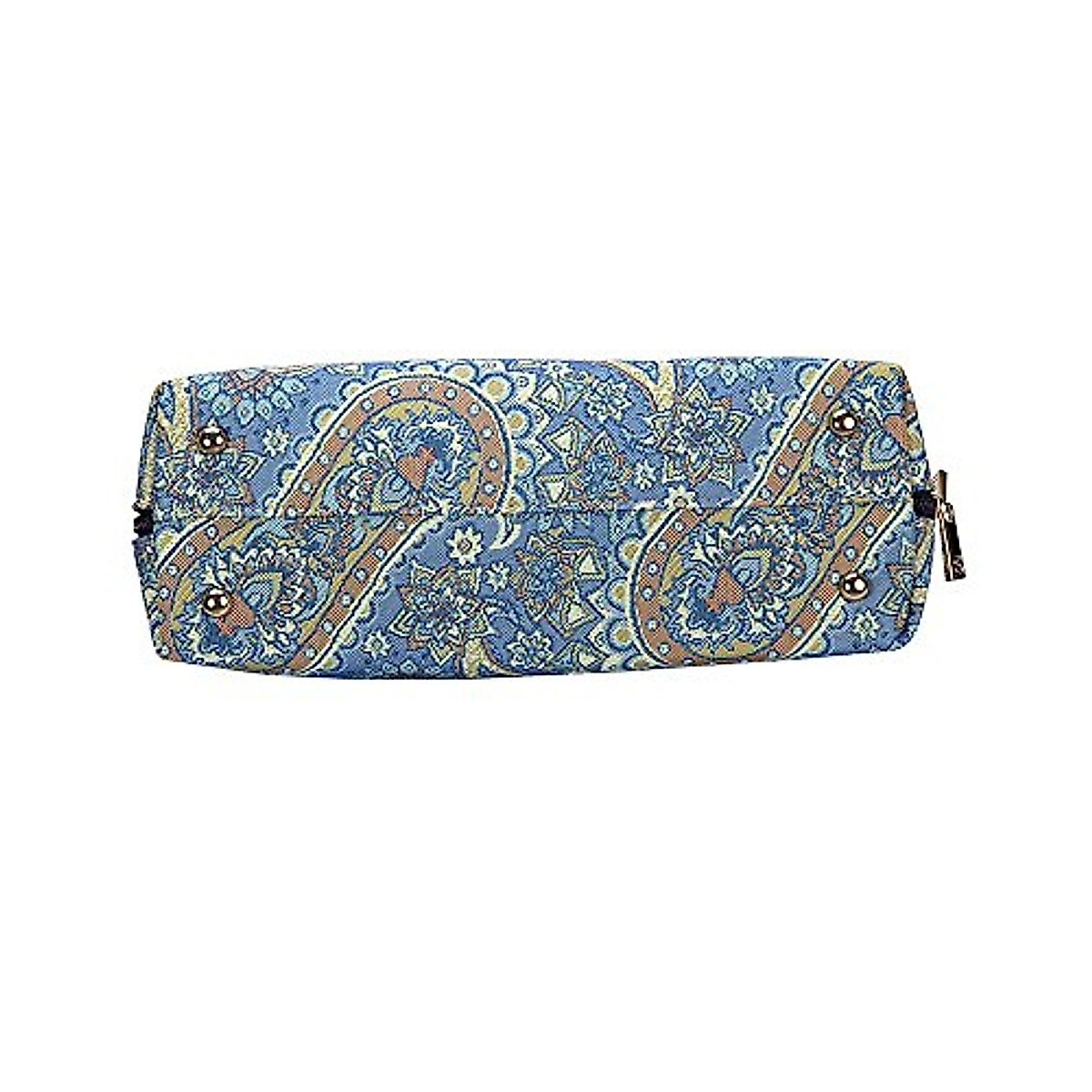 Signare Tapestry Hand & Shoulder Bag for Women |Fashionable Cross Body bag Purses for Woman |Satchel Bag for Women Girls Teen with Paisley Design|CONV-PAIS