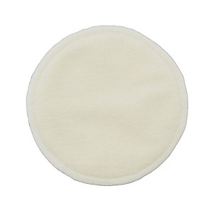 Washable Organic Bamboo Nursing Pads (10 Pack) /Breastfeeding Pads with Carry Bag (03)