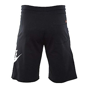 Nike Mens Sportswear Logo Shorts Black/White 836277-010 Size Large
