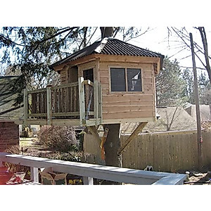 The Flathead © : 10' Octagonal Treehouse Plan