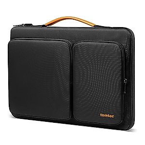 tomtoc 360 Protective Laptop Sleeve for 14-inch MacBook Pro M2/M1 Pro/Max A2779 A2442 2023-2021, 13.5-14.4 Inch Surface Laptop Studio/5/4/3, Water-Resistant Carrying Case for ASUS VivoBook/ZenBook 14