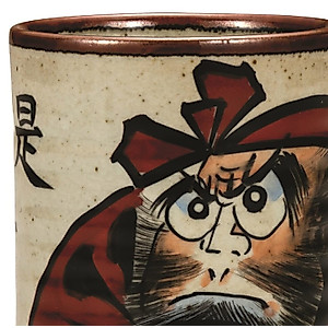 Japanese Yunomi Tea Cup Dharma KUTANI YAKI(ware)