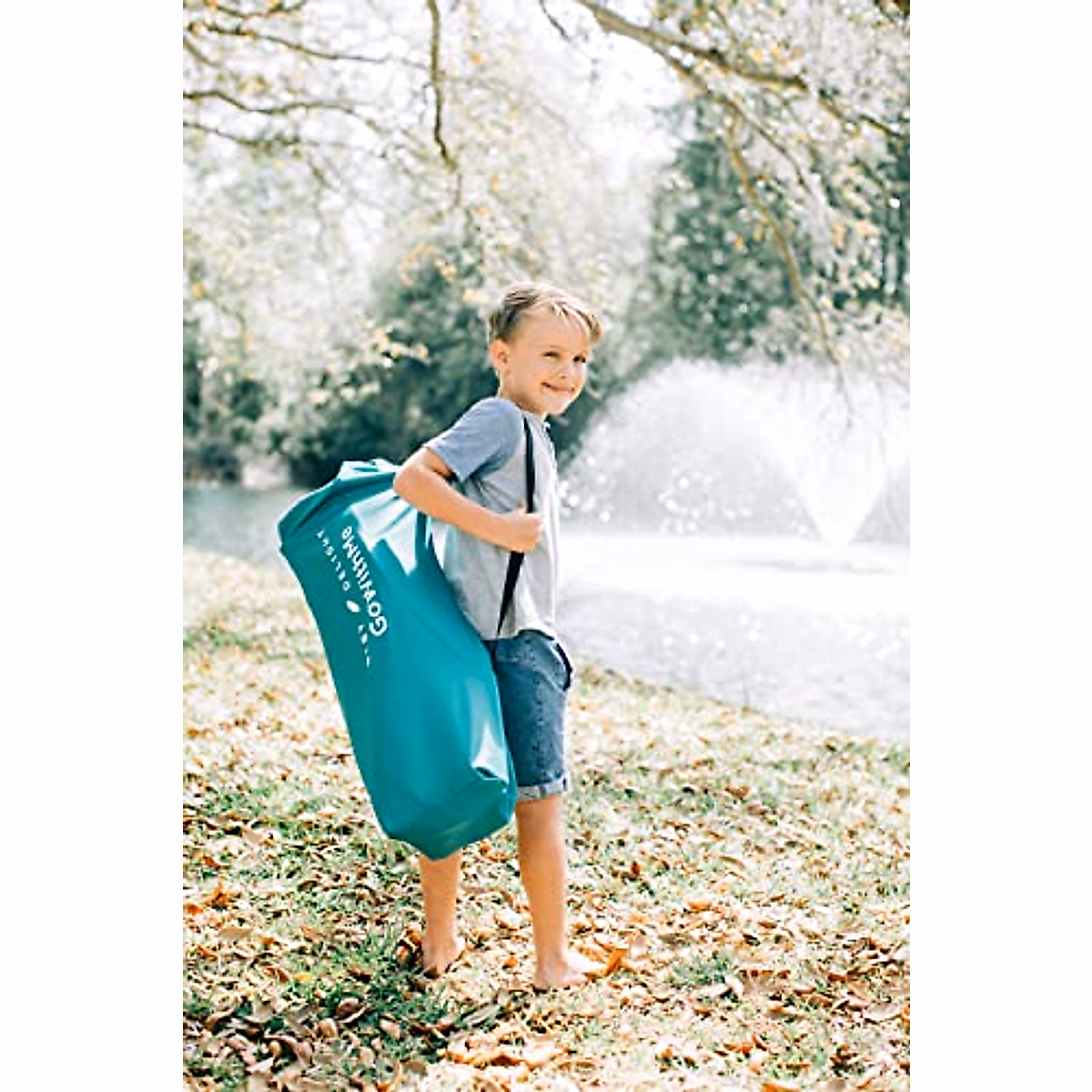 Baby Delight Go with Me Jubilee Deluxe Portable Chair | Indoor and Outdoor | Sun Canopy | Teal