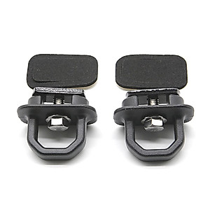 DAMAI Car Bumper Tie Down Hook Anchors Replacement For Chevy Silverado 2007-2020 / Colorado 2015-2020, For GMC Sierra 2007-2020 / Canyon 2015-2020