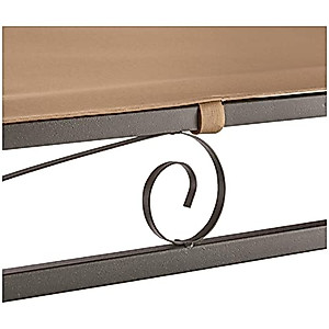 Guide Gear Small Gazebo 5' x 8' Canopy Tent Instant Shelter Outdoor Sun Shade for Patio, Backyard, Garden, BBQ Grill, Tan