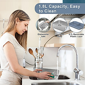 Herrfilk Electric Lunch Box Food Heater 100W, 4 in 1 Ultra Quick Heated Lunch Boxes for Adults 12V/24V/110V/220V Portable Food Warmer for Car/Truck/Office With Fork Spoon and Insulated Carry Bag