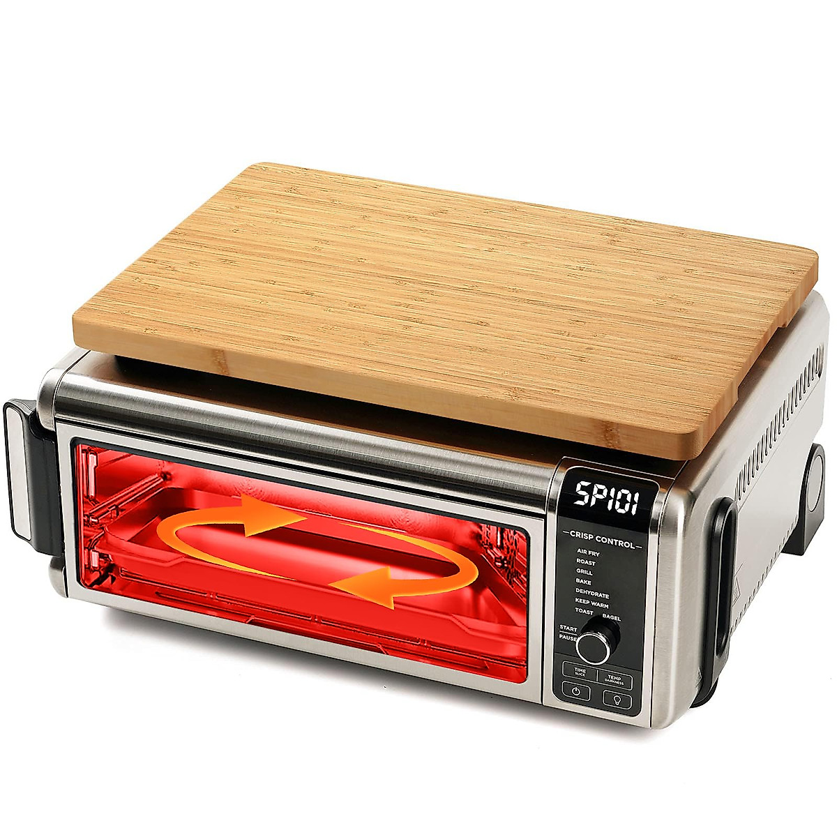 Cutting Board Compatible with Ninja Foodi SP101 SP201 SP301 SP351 DCT401 DCT402 Air Fryer Oven, Heat Resistant Cutting Board Compatible with Ninja Foodi Air Fryer Convection Oven, Create Storage Space