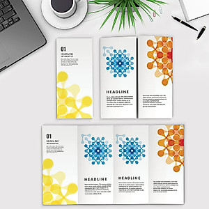 White Blank Cover Stock 8.5x14 Thick Paper 100 Sheets, Goefun 80lb Heavyweight Legal Cardstock Printer Paper For Arts and Crafts, Brochures, Menus, Posters