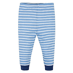 Canticos Unisex-Baby Boys' 4-Piece Snug Fit Cotton Pajamas, Grey, 18 Months