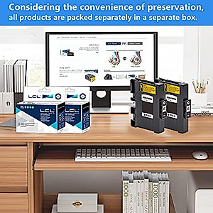 LCL Compatible Sublimation Ink Replacement for Virtuoso Sawgrass SG500 SG1000 PRINTAN Dink High Yield (2-Pack Black)