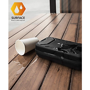 Mumba Carrying Case for Nintendo Switch OLED/Switch, Deluxe Protective Travel Carry Case Pouch for Nintendo Switch Console & Accessories (Black)