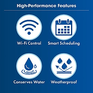 Orbit 57985 B-hyve XR Smart 8-Zone Indoor/Outdoor Sprinkler Controller, Compatible with Alexa