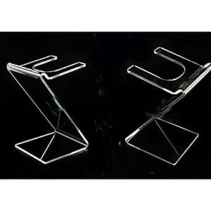 1PC Clear Acrylic Hair Dryer Holder Hair Dryer Display Rack Salon Home Bathroom Blow Dryer Holder Stand Hair Styling Tool Storage Organizer