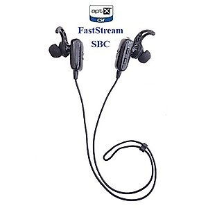 KOKKIA Marathons_3codecs : Bluetooth Stereo Headset with 3 codecs (SBC, aptX, FastStream). Compatible with Bluetooth iPhones,iPads/iPods and Other Bluetooth Stereo Sources.