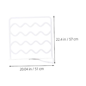 ifundom 10pcs Closet Shelf Dividers Wardrobe Shelf Dividers for Clothes and Bags Adjustable Closet Separator for Closet Organization and Storage