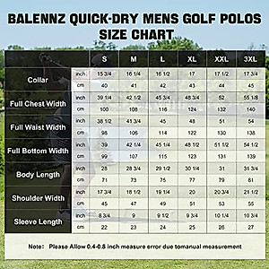 BALENNZ Golf Polos for Men Quick-Dry Athletic Mens Polo Shirts Short Sleeve Summer Casual Moisture Wicking Golf Shirt 4 Pack Black, Dark Grey, Light Grey, Navy Large