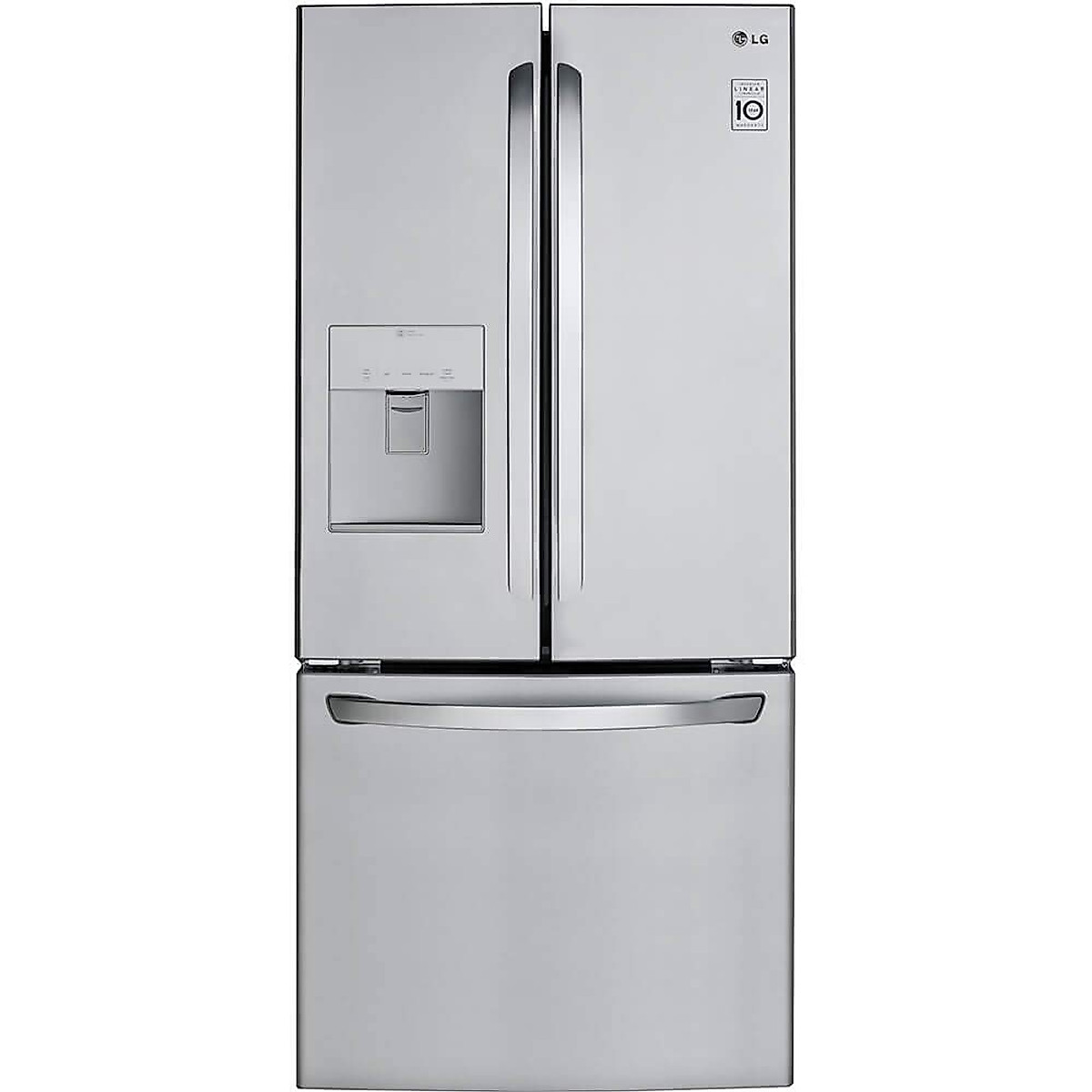 LG LFDS22520S 30 Inch French Door Refrigerator with 21.8 cu. ft. Capacity