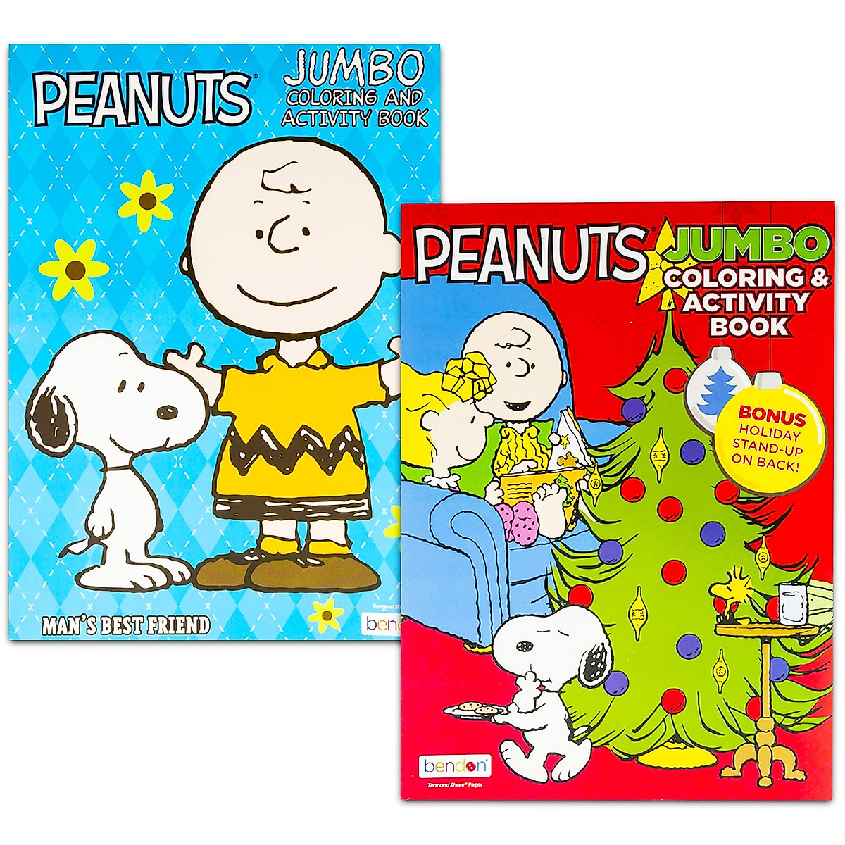 Peanuts Coloring and Activity Book Set - 4 Coloring Book Bundle Featuring Snoopy, Charlie Brown and The Peanuts Gang (Peanuts Party Supplies)