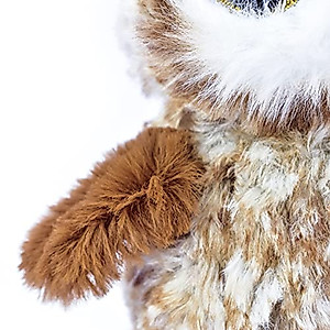 TY T36326 Percy BARN OWL-Beanie BOOS, Multicolored, 15 Cm