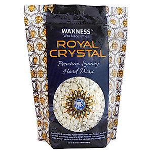 Waxness Wax Necessities Luxury Polymer Blend Hard Royal Crystal Wax 1.65 Pound