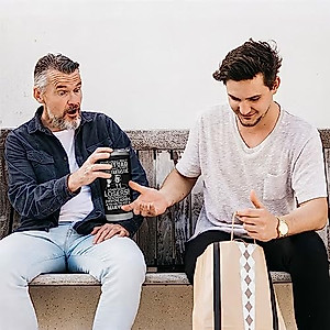 RHYTHMHEART Christmas Gifts for Dad from Daughter, Son, Wife - Dad Gifts for Christmas - Funny Present for Dad - Dad Birthday Gift - Dad Gifts from Daughter - Dad Tumbler 20oz