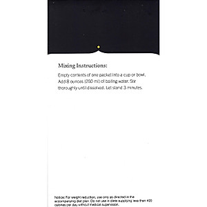 Proti-Thin High Protein Chicken Noodle Soup, 15g Protein, Low Calorie, Healthy Instant Diet Soup Mix, KETO Friendly, 1 Pack of 7 Servings