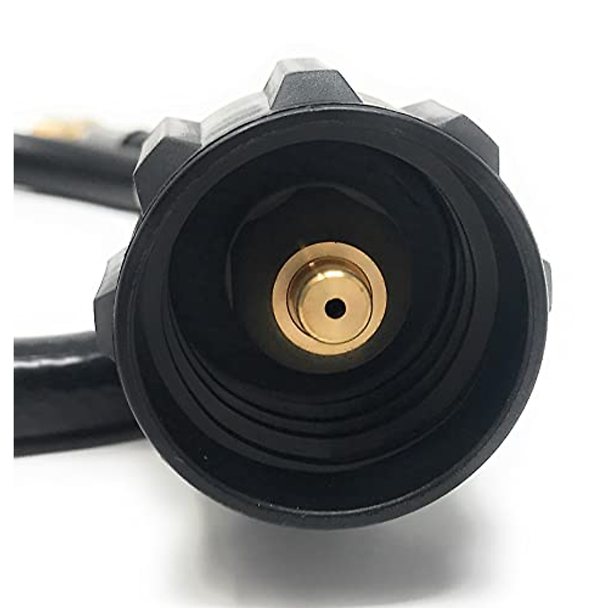 MI MADOL IMPORTS, LLC MADOL Pig Tail Propane Hose QCC1 x 1/4 Male NPT 2 FT 350PSI [948-760] with Flow Control Shut Off at Over 80,000 BTU's