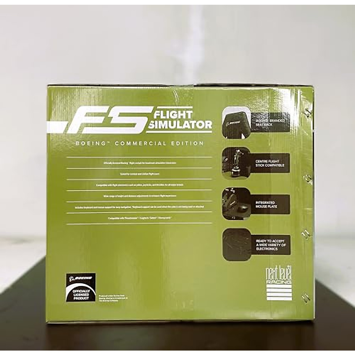 Next Level Racing Flight Simulator Cockpit: Boeing Military Edition