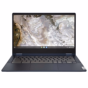 Newest Lenovo Chromebook Flex 5 Convertible 2-in-1 Laptop in Abyss Blue 13.3 FHD Touchscreen 11th Gen Intel Core i3-1115G4 up to 4.1Ghz 8GB DDR4 RAM 128GB SSD Intel Graphics Chrome OS (Renewed)