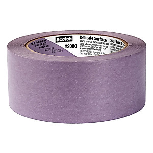 Scotch Delicate Surface Painter's Tape, 1.88" Width, 2080, 1 Roll