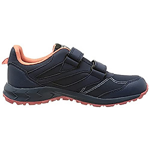 Jack Wolfskin Woodland Texapore Low Vc K Hiking Boot, Dark Blue/Rose, 11 US Unisex Big Kid