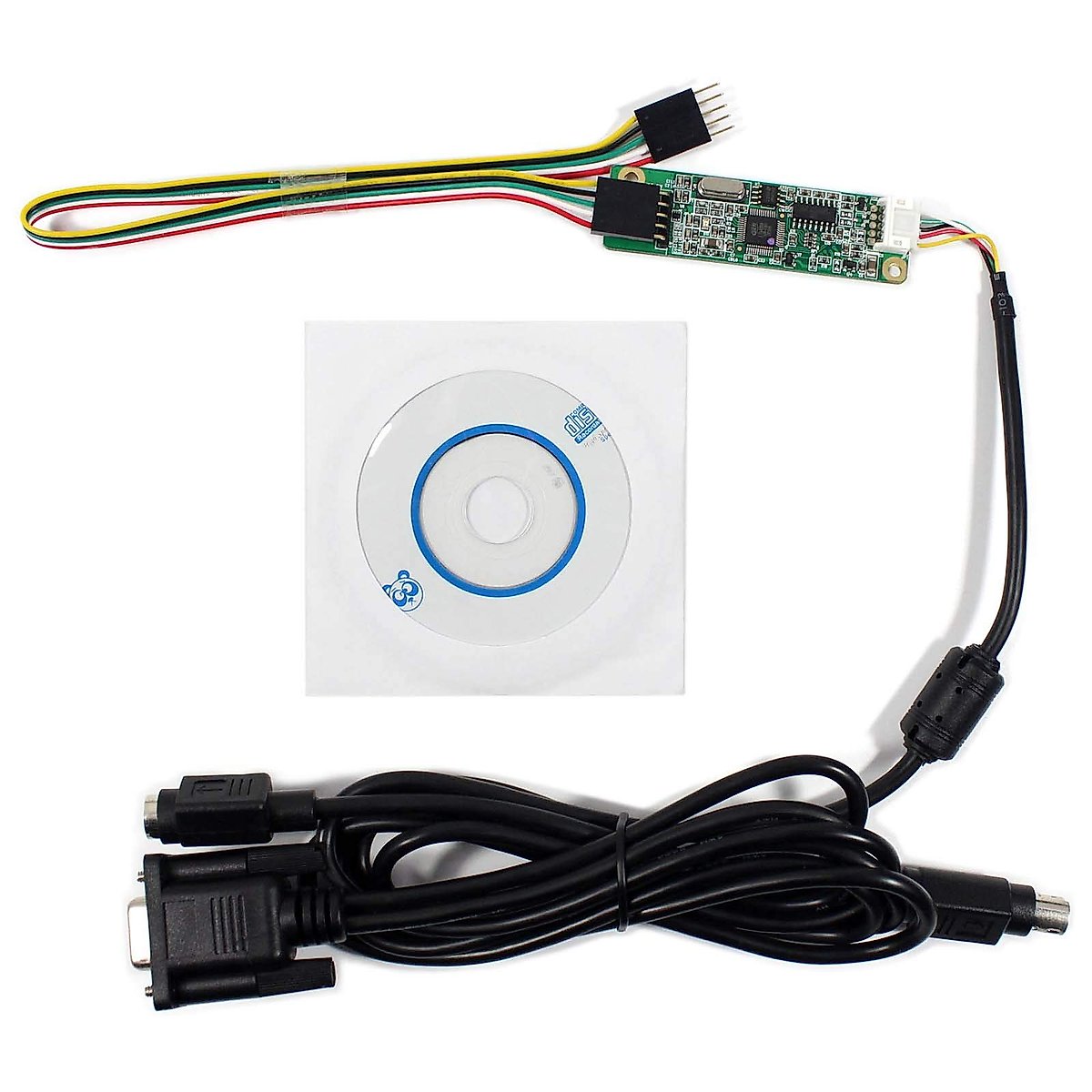 5-Wire Resistive LCD Touch Screen Controller RS232 Serial Port