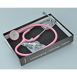 Standard Edition Dual Head Diagnostic Stethoscope by Kila Labs - Pink