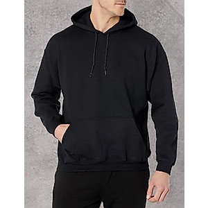 Gildan G185 Heavy Blend Adult Hooded Sweatshirt - Black - 4XL