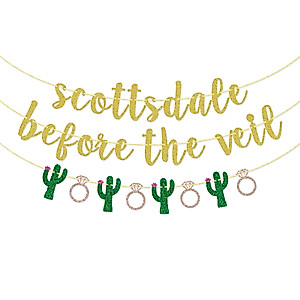 Scottsdale Before The Veil Banner, Final Fiesta Bachelorette Cactus Banner, Bachelorette Party Decor for Scottsdale Arizona Bachelorette Decorations