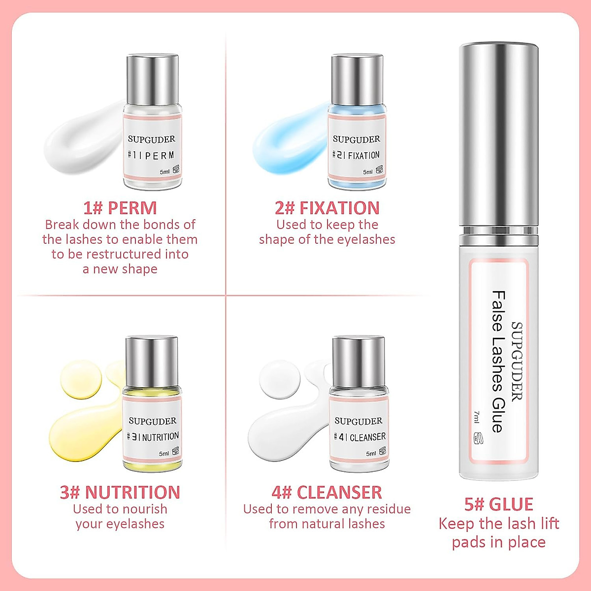 2025 Upgraded Lash Lift Kit for Perming,Curling and Lifting Eyelashes | Semi-Permanent Salon Grade Supplies for Beauty Treatments | Includes Eye Shields,Pads and Accessories